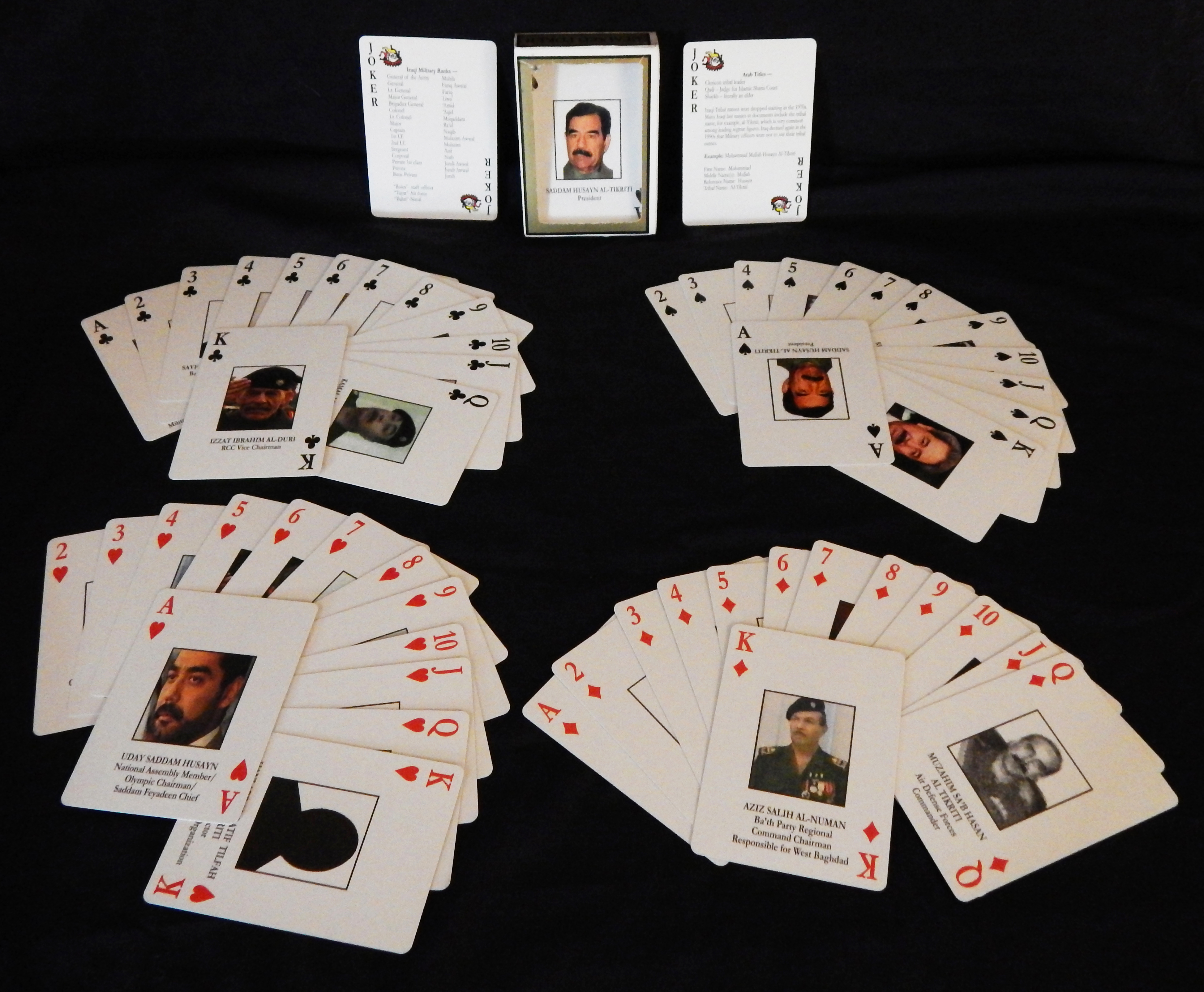 Ba’ath Party Playing Cards-FLK495a – Gallery of Folklore & Popular Culture