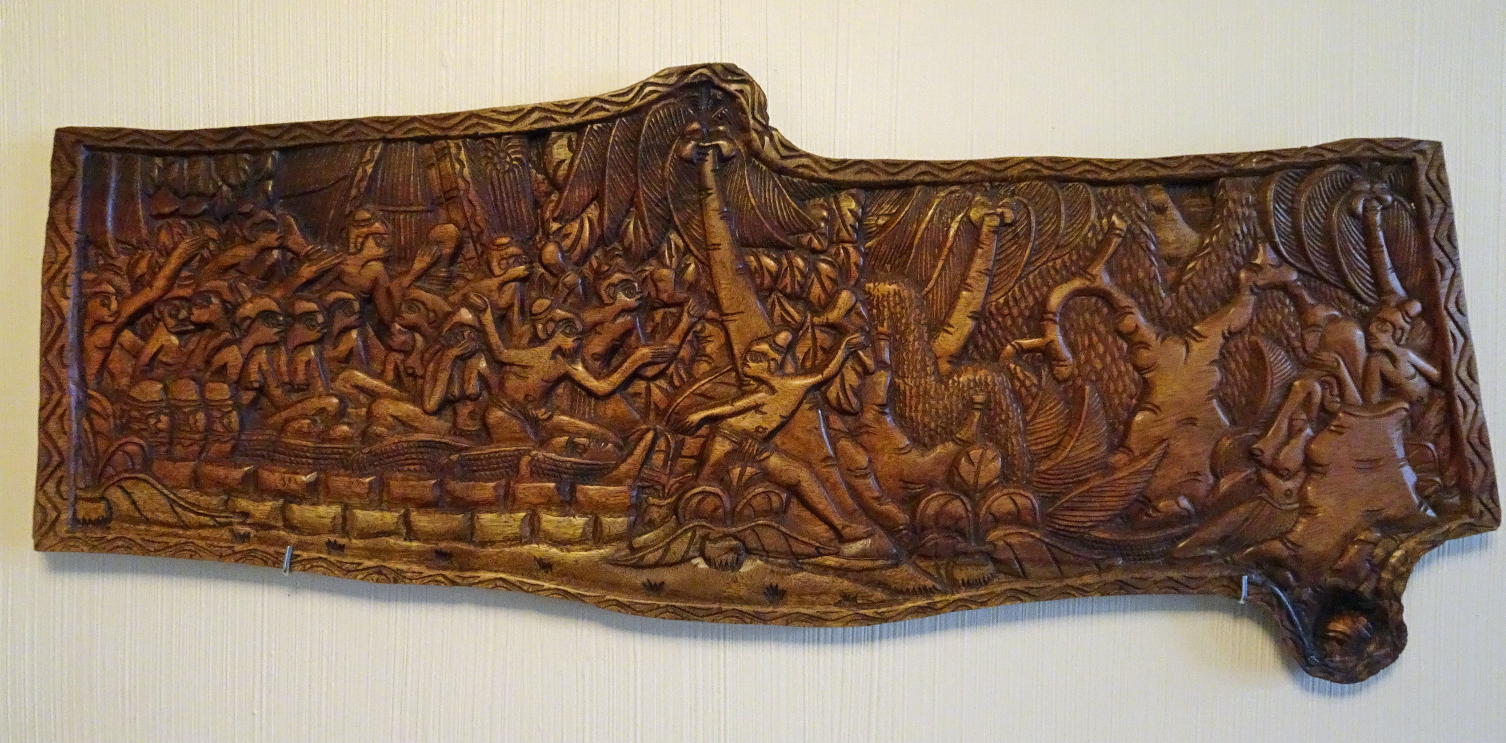Storyboard; Republic of Palau Wood, 32″ x 12.5″, purchased new 1990 ...